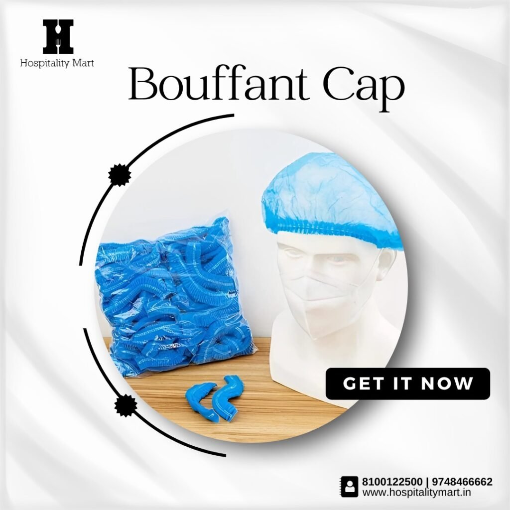 Bouffant Caps Packet ( Pack of 100) - Hospitality Mart
